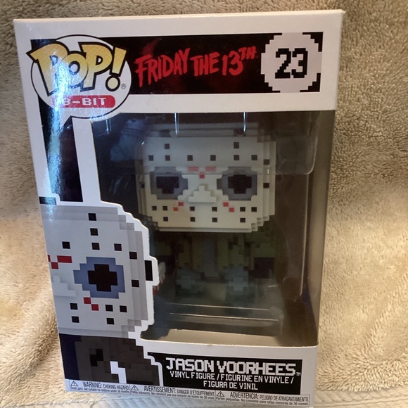 Funko | Toys | Funko Pop Jason Voorhees Friday The 3th 23 New 8 Bit ...